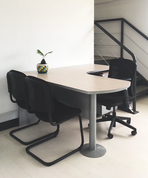 Escritorio curvo luna - Ergoffice